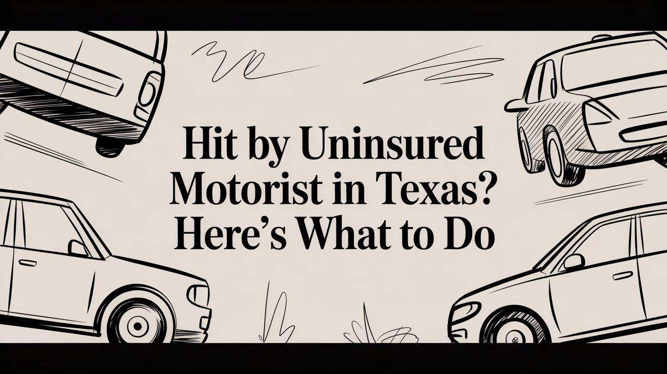 Hit by an Uninsured Motorist in Texas? Here's What You Need to Know